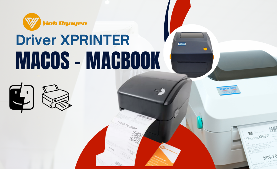 Driver máy in mã vạch Xprinter XP 420B/ XB 470b/ Xp-DT426B, XP-A6/ XP ...